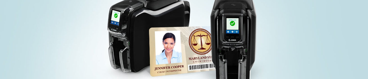 Impresora de tarjetas de una cara de la serie Zebra ZC350 LT – Prosoft ID